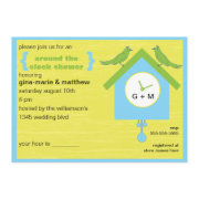 Around The Clock Bridal Shower Invitations | FunBridalShowerInvitations